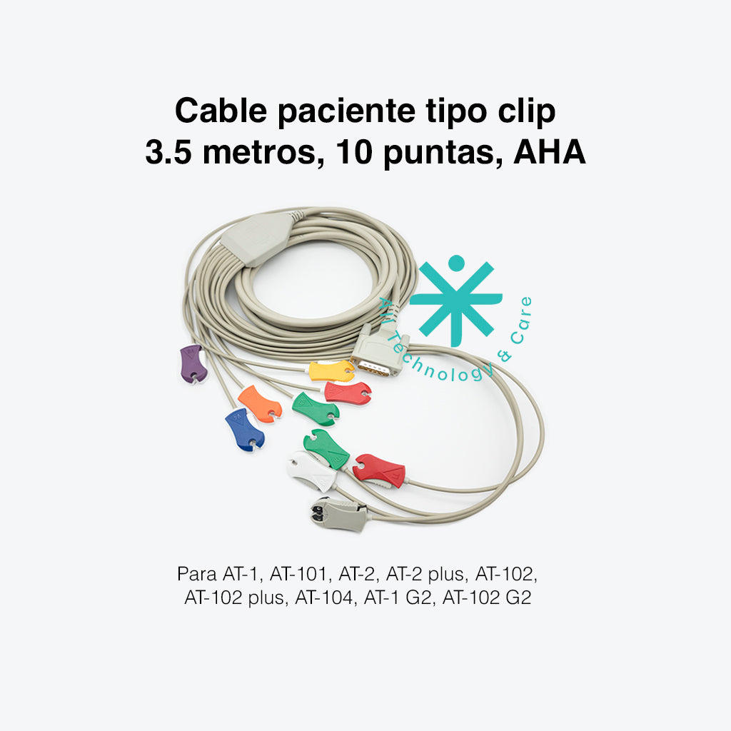 Cables paciente para ECG Cardiovit AT / CS – All Technology and Care